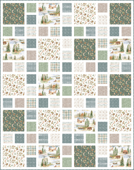 Day at the Lake Quilt Pattern by Heidi Pridemore | The Whimsical ...