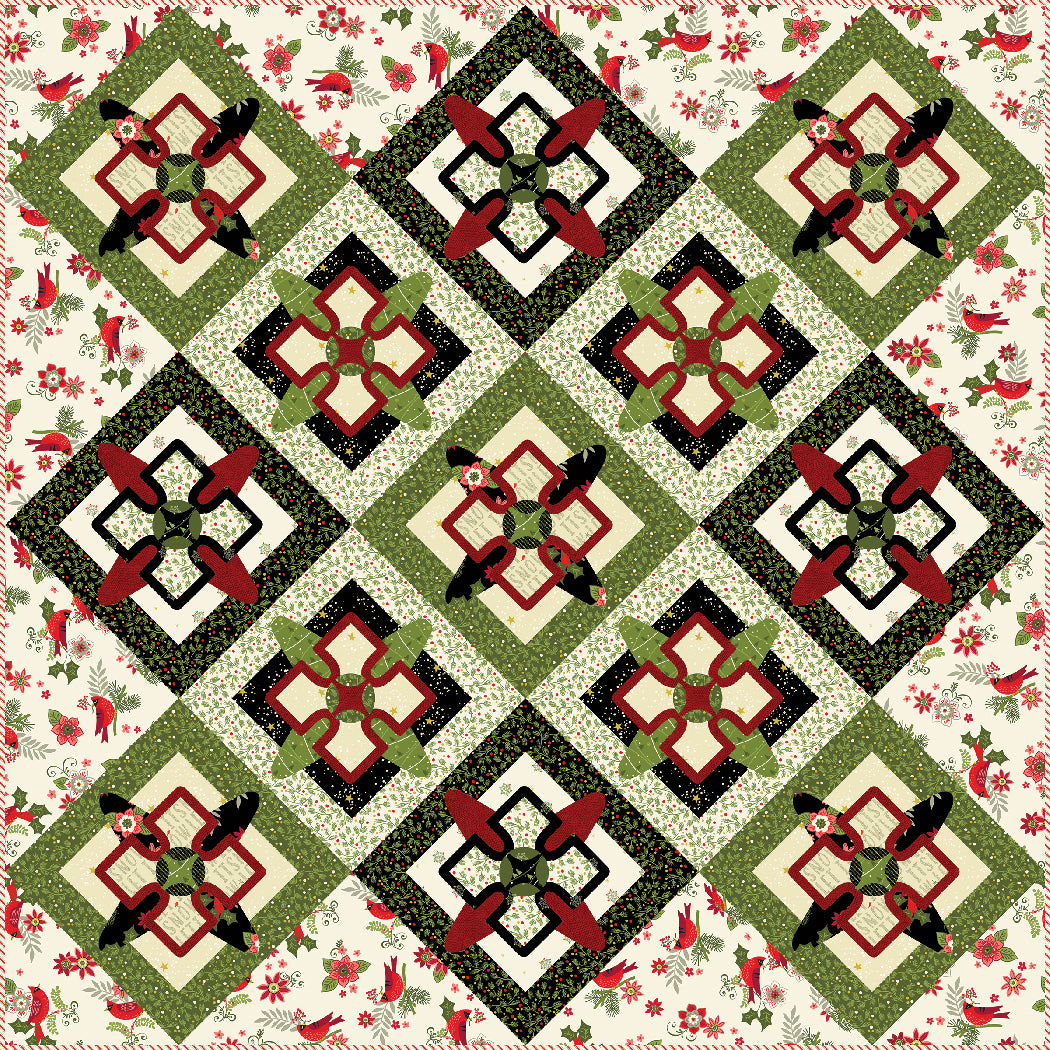 Evergreen Quilt Pattern | The Whimsical Workshop – The Whimsical ...