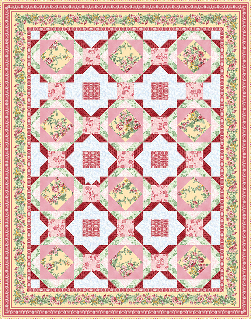 Garden Path Quilt Pattern | The Whimsical Workshop – The Whimsical ...