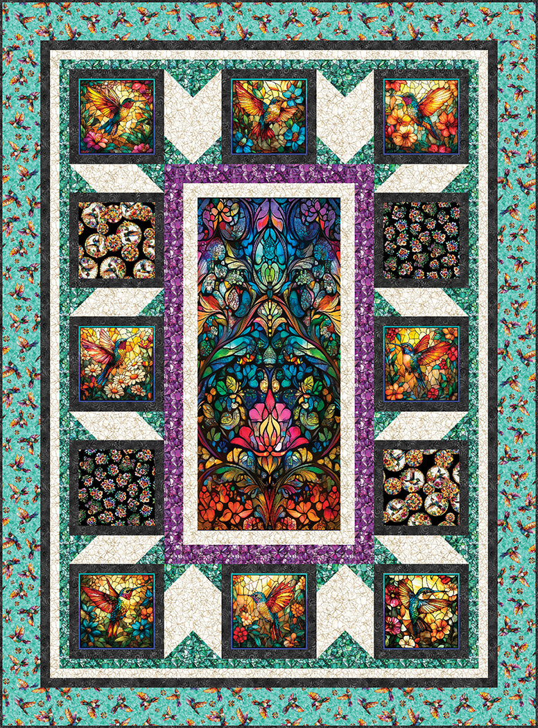 Hummingbird Lane Quilt Pattern by Matthew Pridemore | Flight of the ...