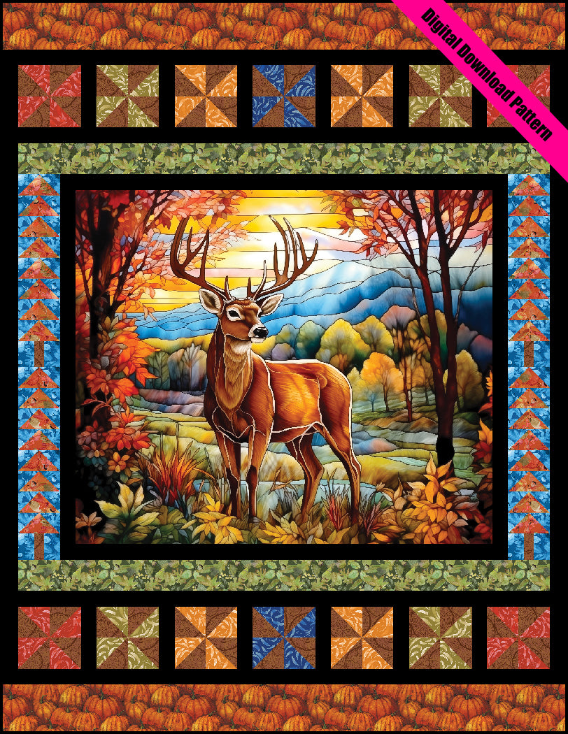 Morning Walk Quilt Pattern by Matthew Pridemore | Wanderer of the Woods ...