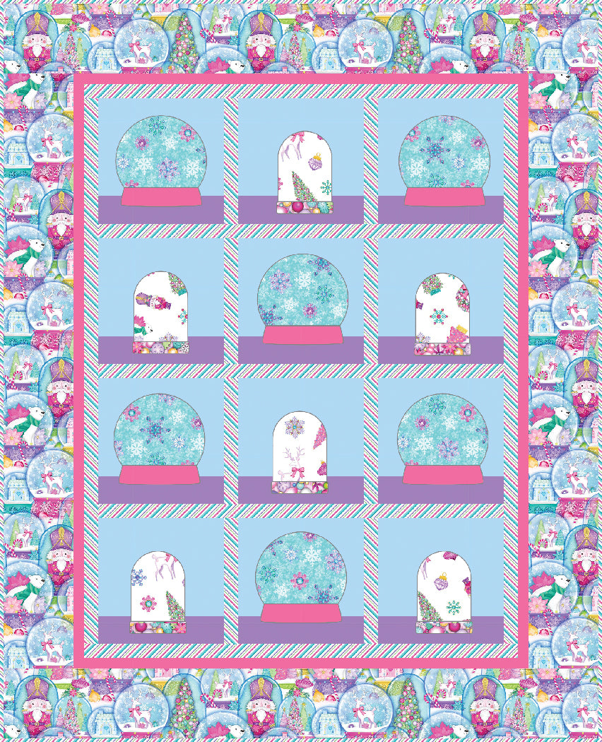Snow Globe Collection Quilt Pattern | The Whimsical Workshop – The ...