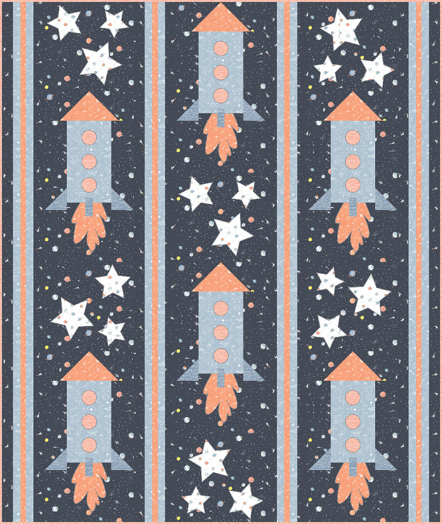 Blast Off - Pattern – The Whimsical Workshop LLC