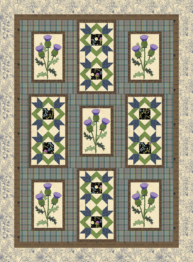 Scottish Thistle - Pattern – The Whimsical Workshop LLC