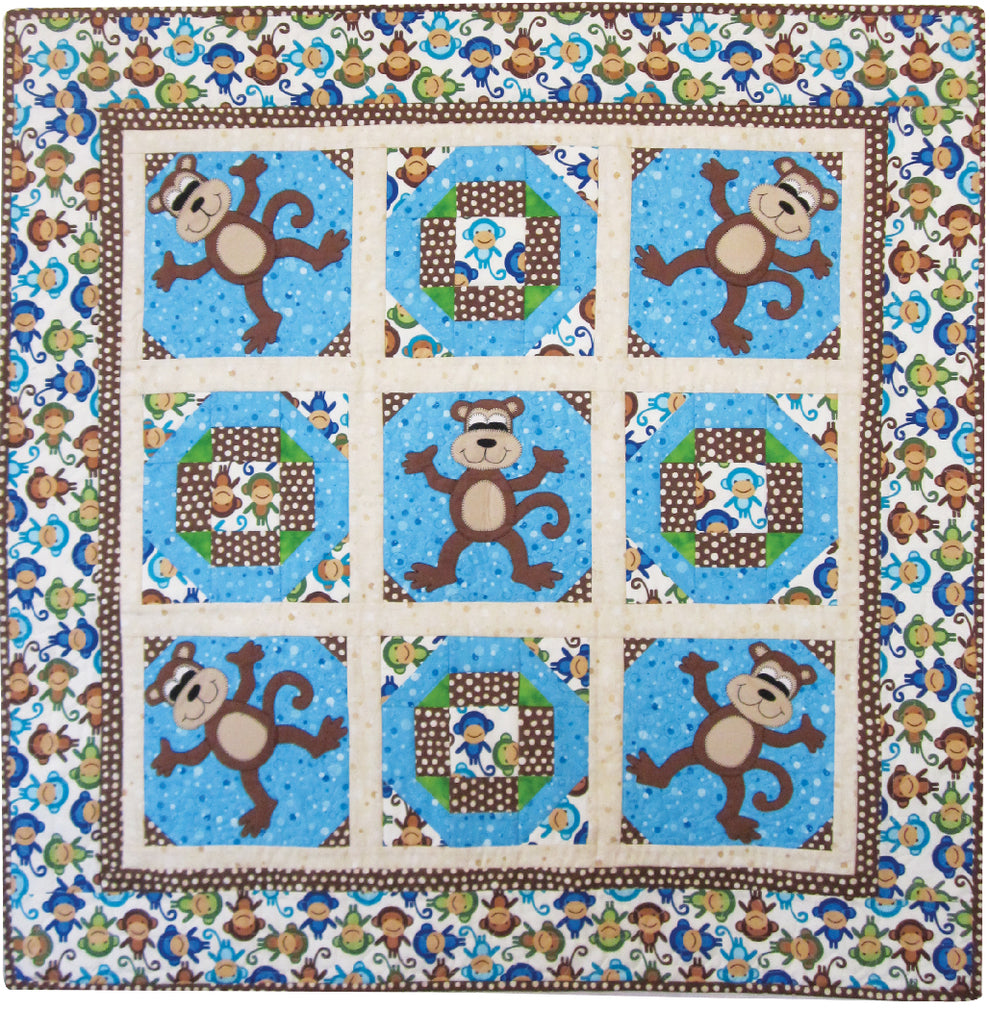 Tumbling Monkeys - Pattern – The Whimsical Workshop LLC